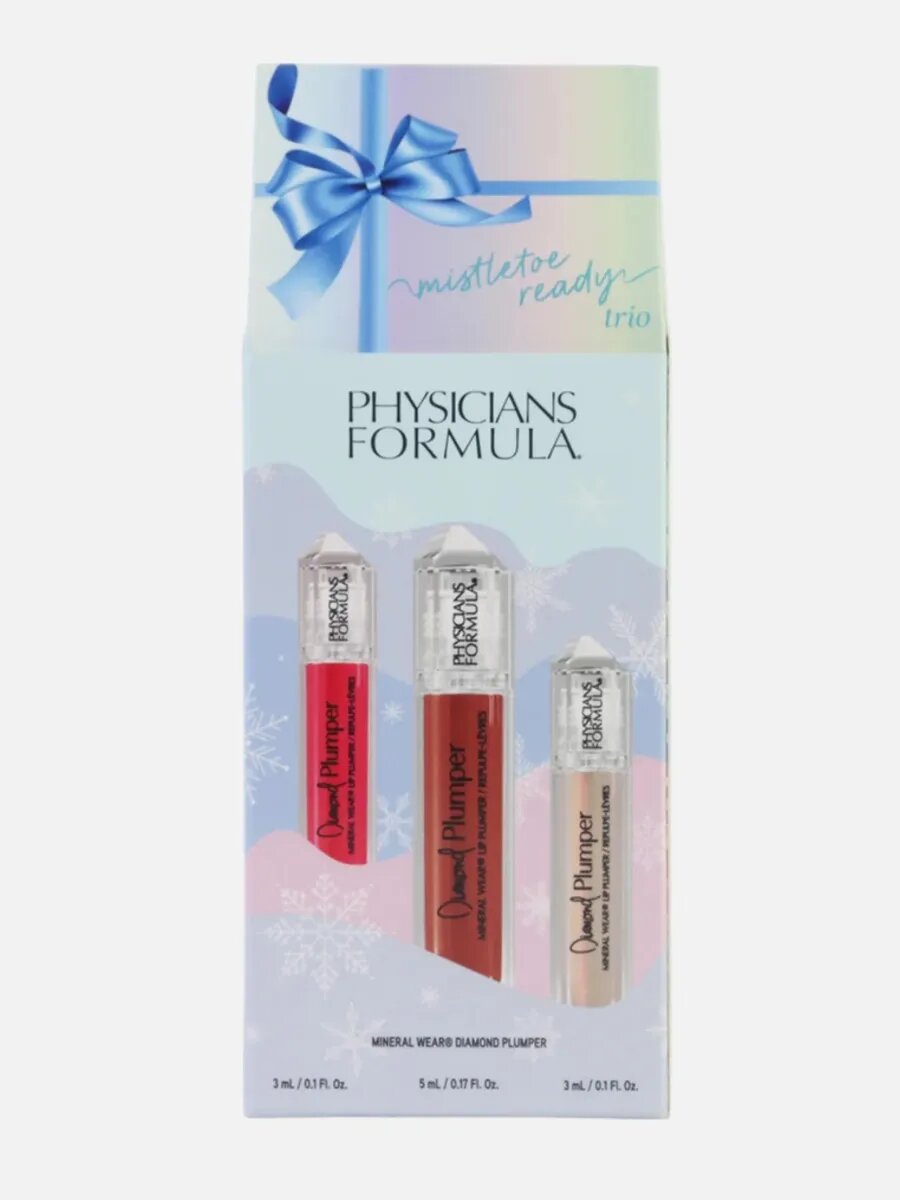 Набор блесков для губ PHYSICIAN'S FORMULA mistletoe ready trio, Адвент