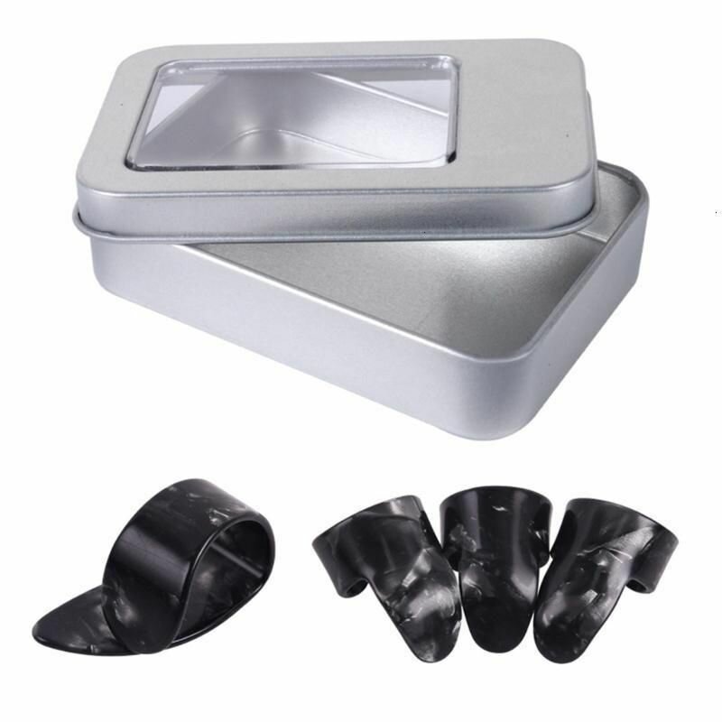 Набор для ногтей правой руки фолк-гитары-черный