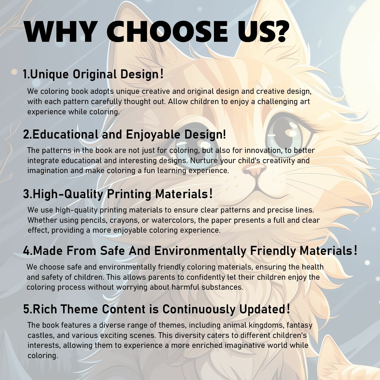 Книжка-раскраска Животное, Альбом для рисования Животное, высокое качество Книга каракулей20 см*20 см, подходит для раскрашивания как взрослыми, так и детьми