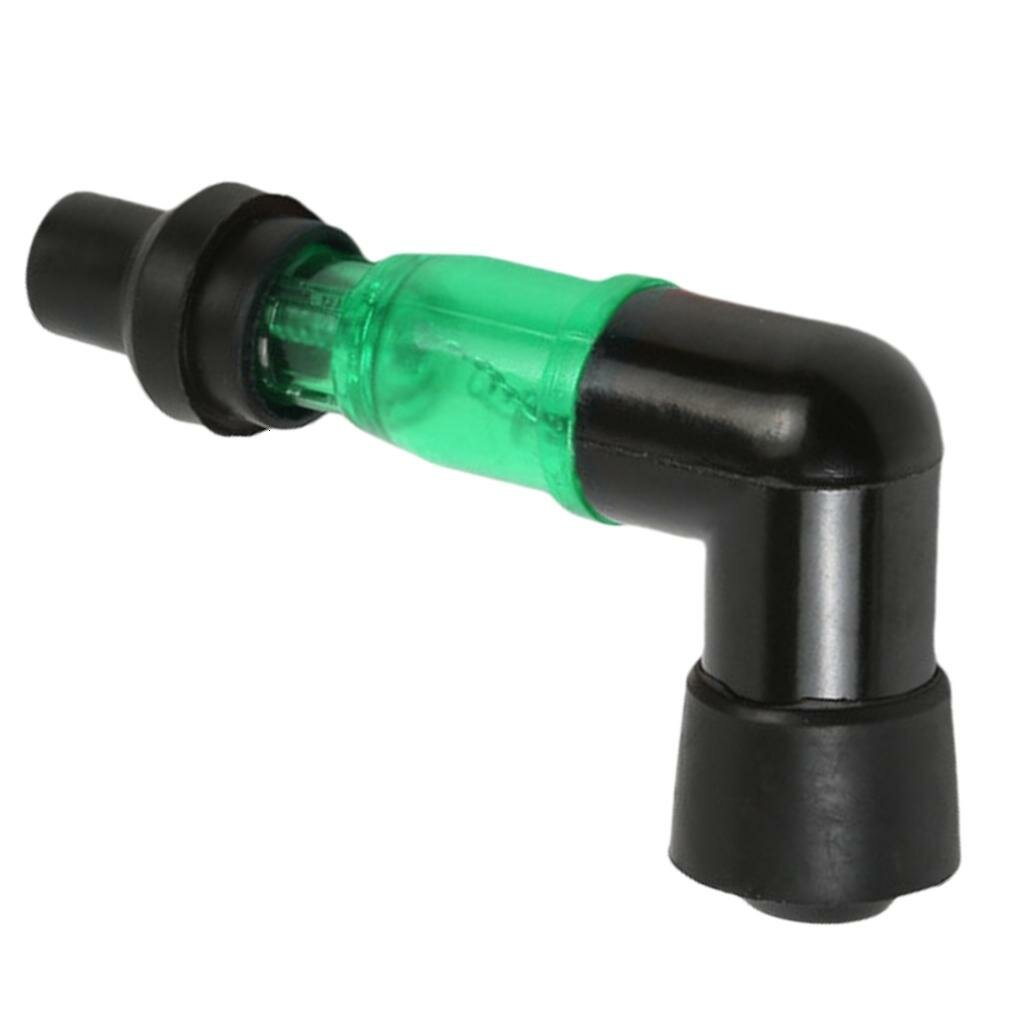 Мигающий колпачок свечи зажигания мотоцикла высокого давления-зеленый