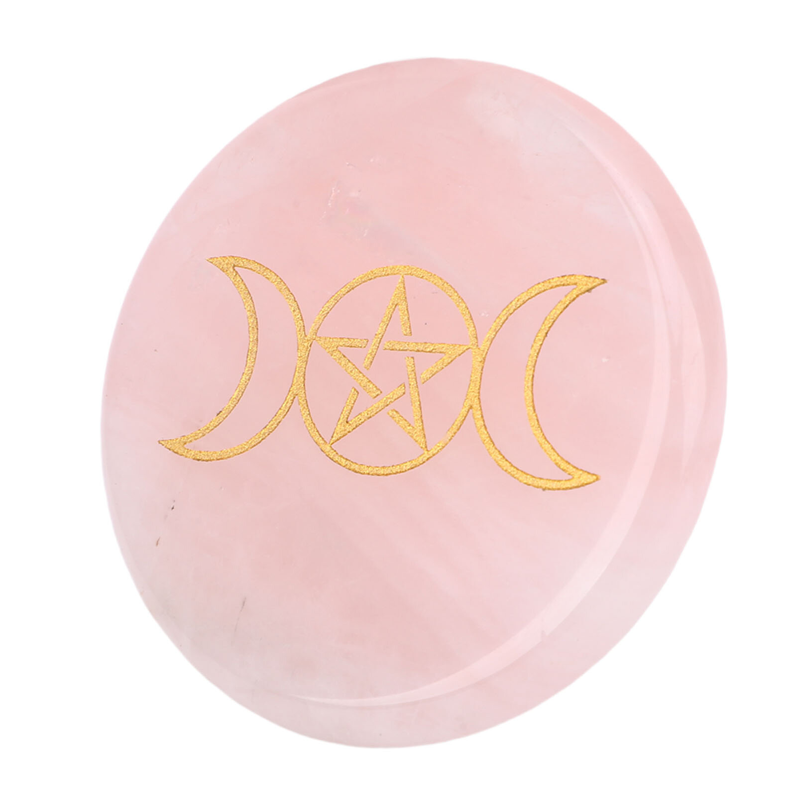 Полированный хрустальный камень резные драгоценные камни для медитационной йоги мужчины женщины Уникальный подарок розовый тип 2