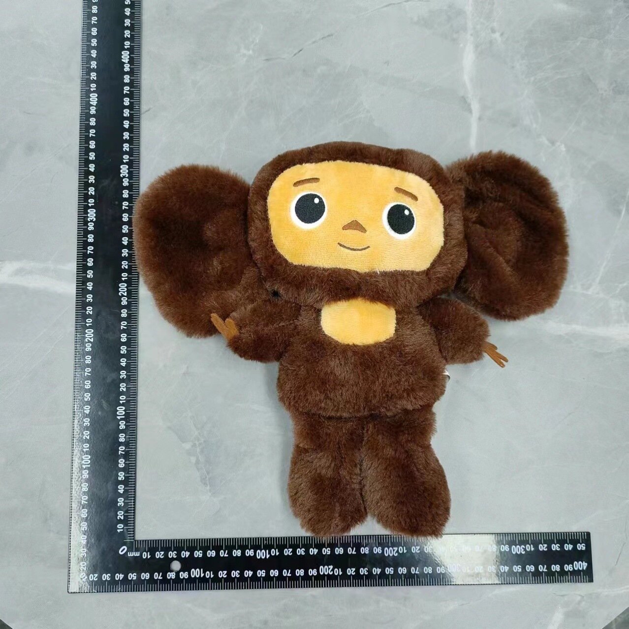 2026 Новейший русский фильм Горячий Чебурашка Плюшевая обезьяна Плюшевая игрушка обезьяны с большими ушами