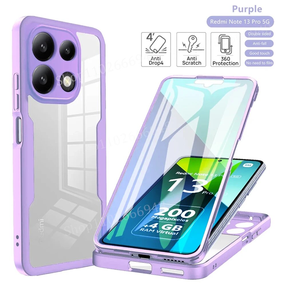 Чехол для Xiaomi Redmi Note 13 Pro 5G Lavender Purple