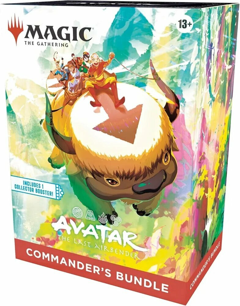 Настольные игры-Magic The Gathering Avatar The Last Airbender-Commander's Bundle- Avatar The Last Airbender (TLA)