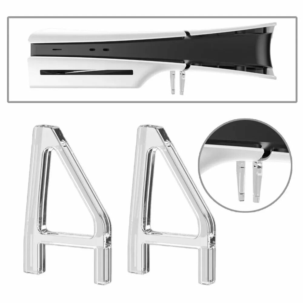 Ножки для вертикальной установки консоли PS5 Pro/Slim Disc Version Stand Подставка (Original)