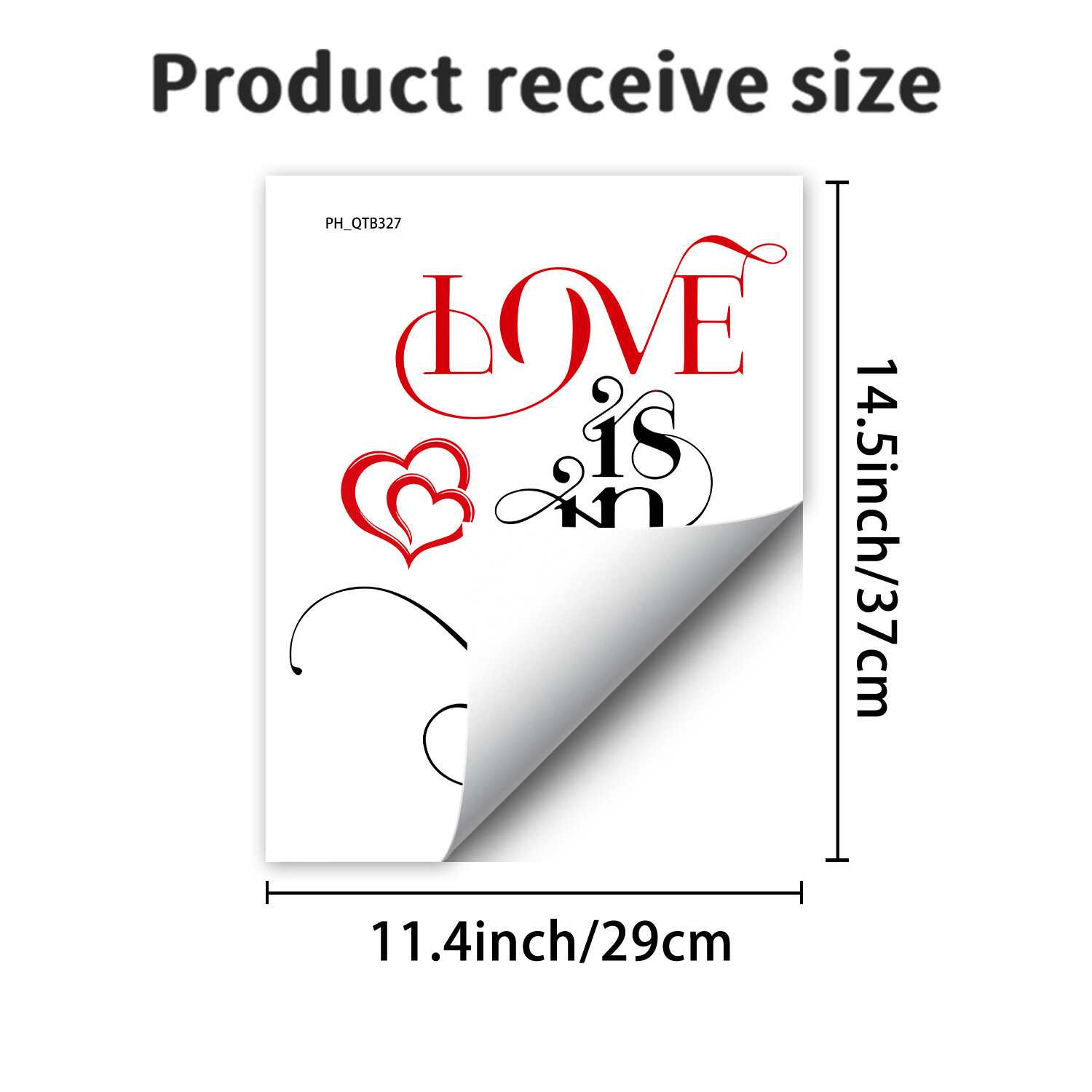 Внешняя торговля LOVE is in the AirE английский слоган украшение для дома настенная наклейка самоклеящаяся оптовая