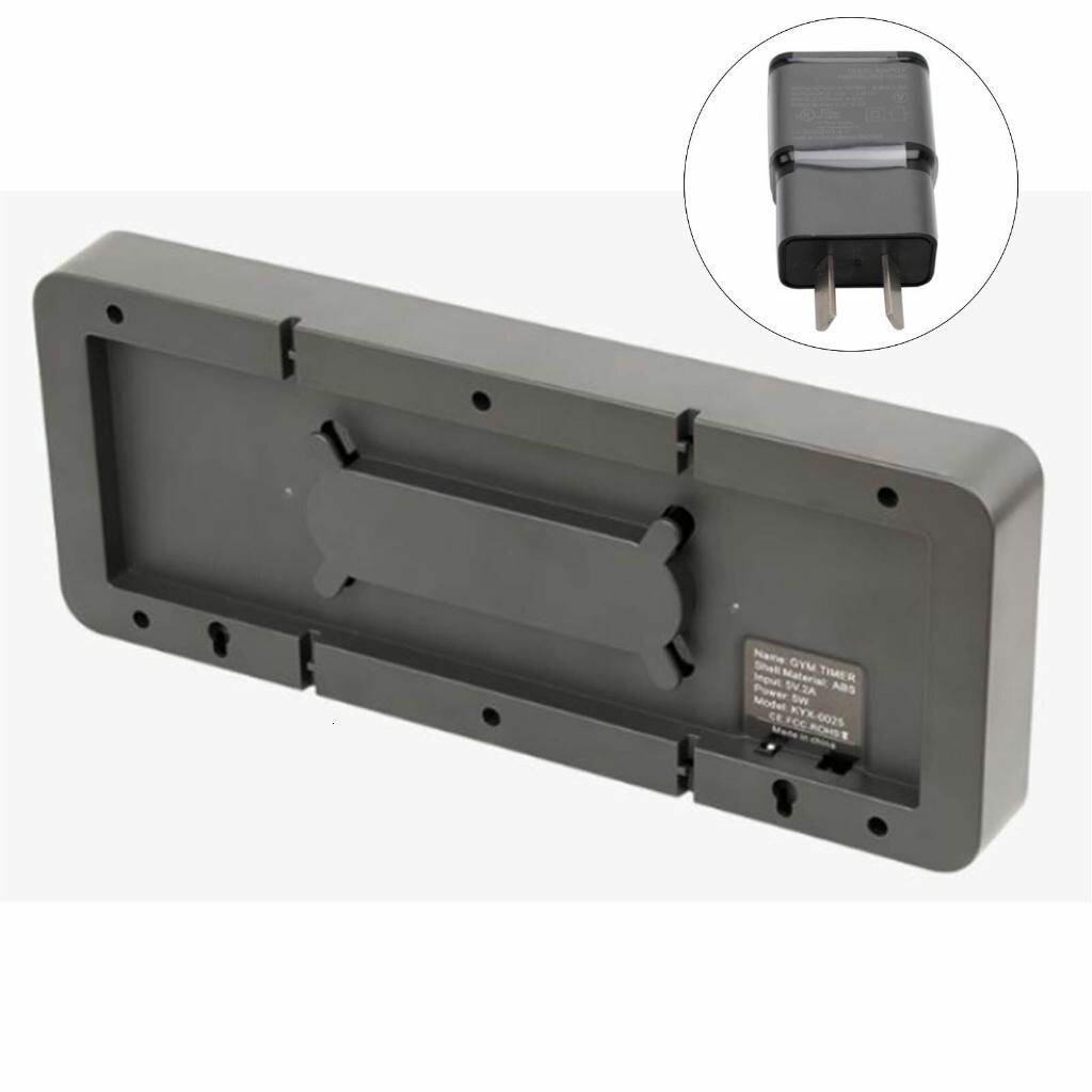 Фитнес-часы 3 экрана, 9 функций, настенное крепление