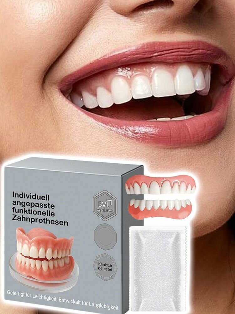 Виниры зубы для женщин, временные зубные протезы , Контейнер для зубных протезов, капы