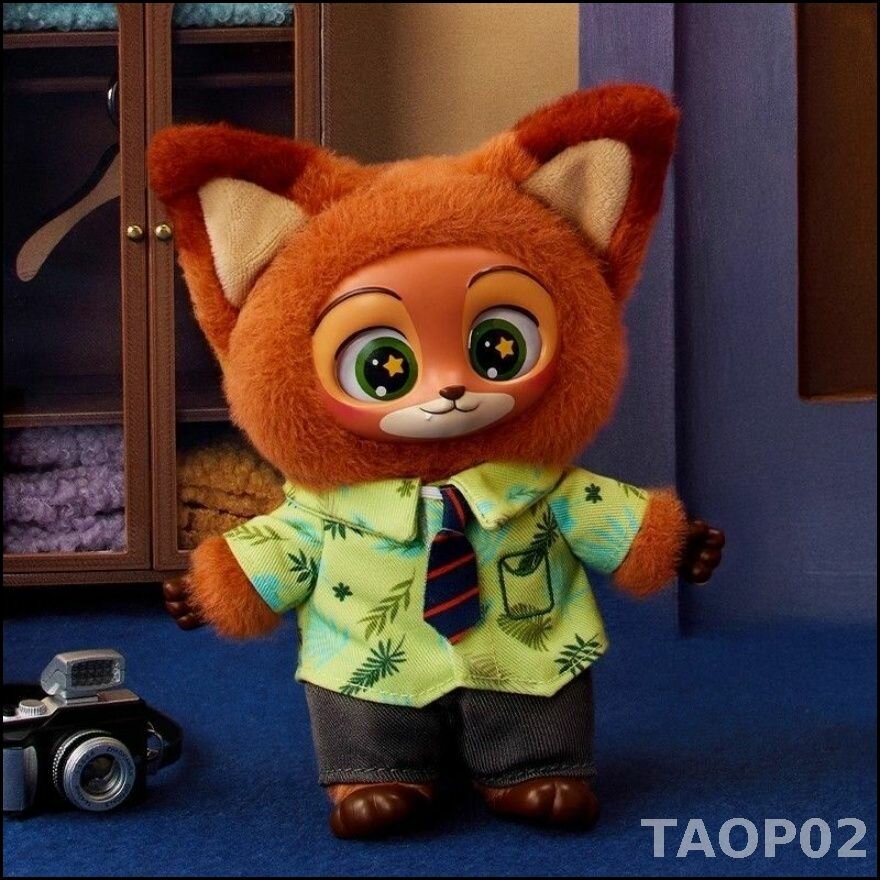 Коллекционная фигурка Слепая коробка MINISO Zootopia Vinyl Plush Figure Blind Box
