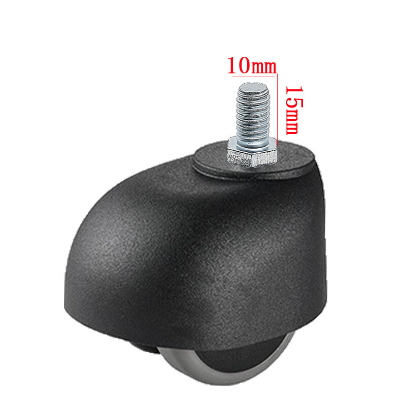 Колеса для офисного стула, универсальные колеса, ролики для кресла руководителя, бесшумные колеса для игрового компьютерного стула, вращающиеся колеса