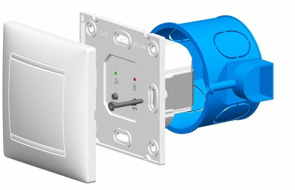 Терморегулятор Теплолюкс MCS 300, для управления со смартфона, белый