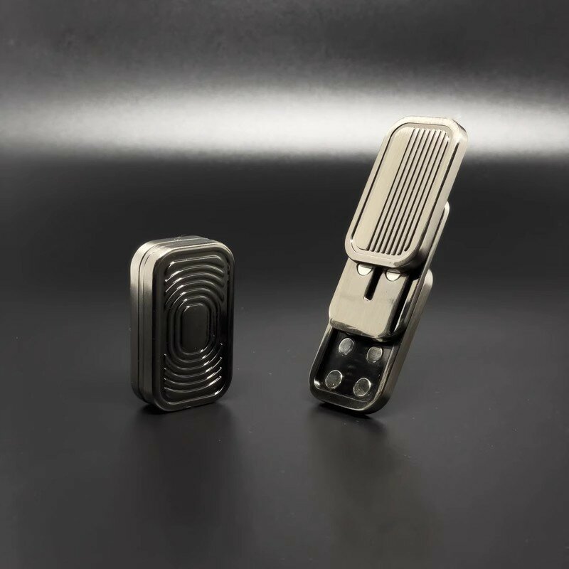 Горячая продажа SG, металлическая карта с передней стороной, карта с защелкой, монета, магнитная игрушка для снятия стресса, фиджет-спиннер из циркония, оптовая продажа