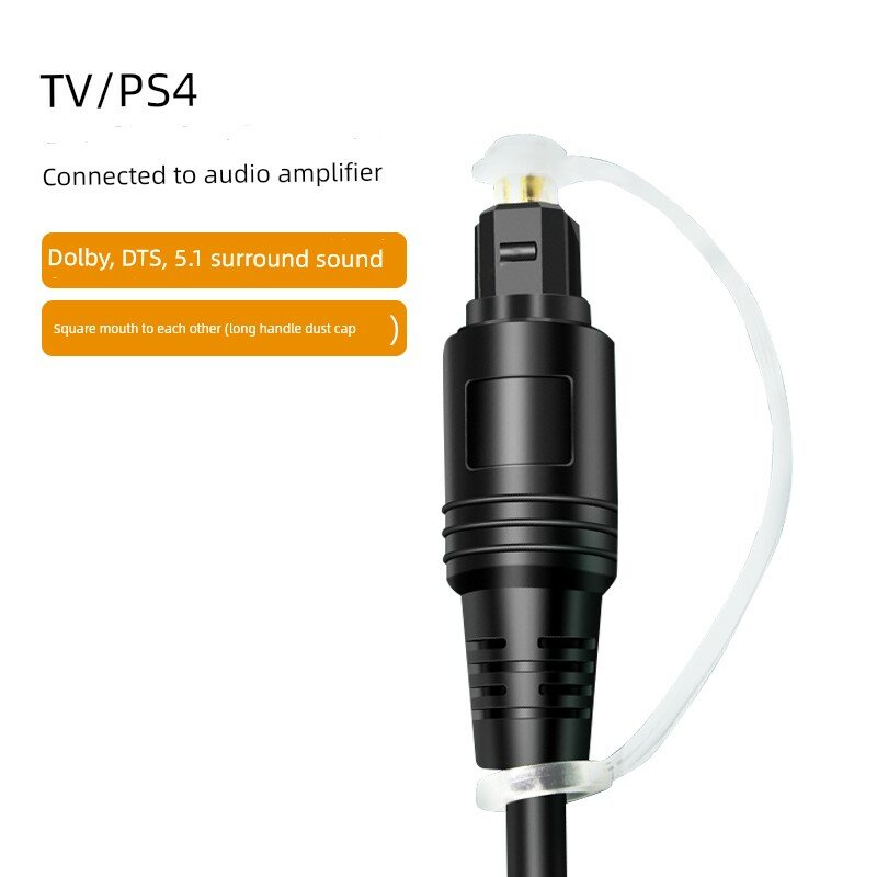 Оптический аудиокабель, цифровой выход SPDIF, усилитель звука для телевизора, звуковая карта, динамик, оптический