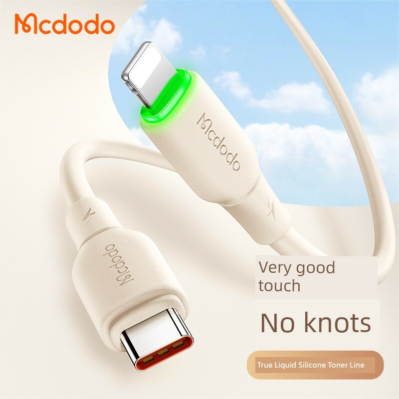USB-C в Lightning кабель с быстрой зарядкой 20W PD для iPhone 8-14, сертифицирован, зарядка 50% за 30 минут