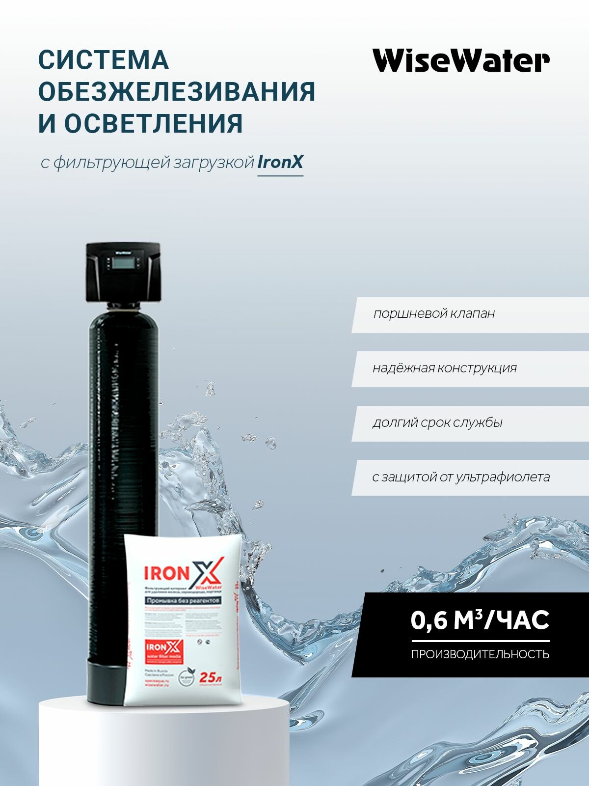 Система обезжелезивания и осветления (Can89) 0844 IronX