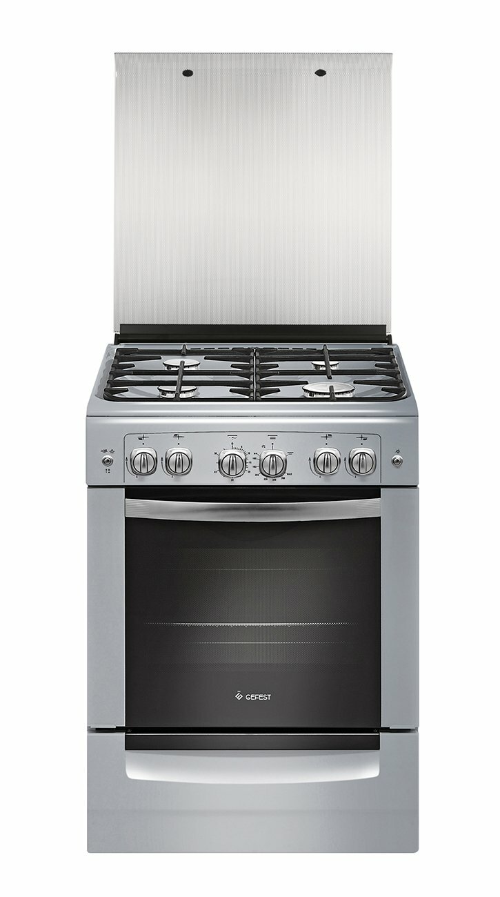 Газовая плита Gefest ПГ 6100-02 0068 60 см, 52 л, 4 конфорки, серый