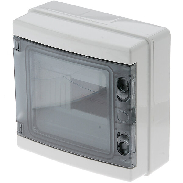 Бокс HA 8WAYS навесной на 8 модулей прозрачная дверь IP65 без клеммника