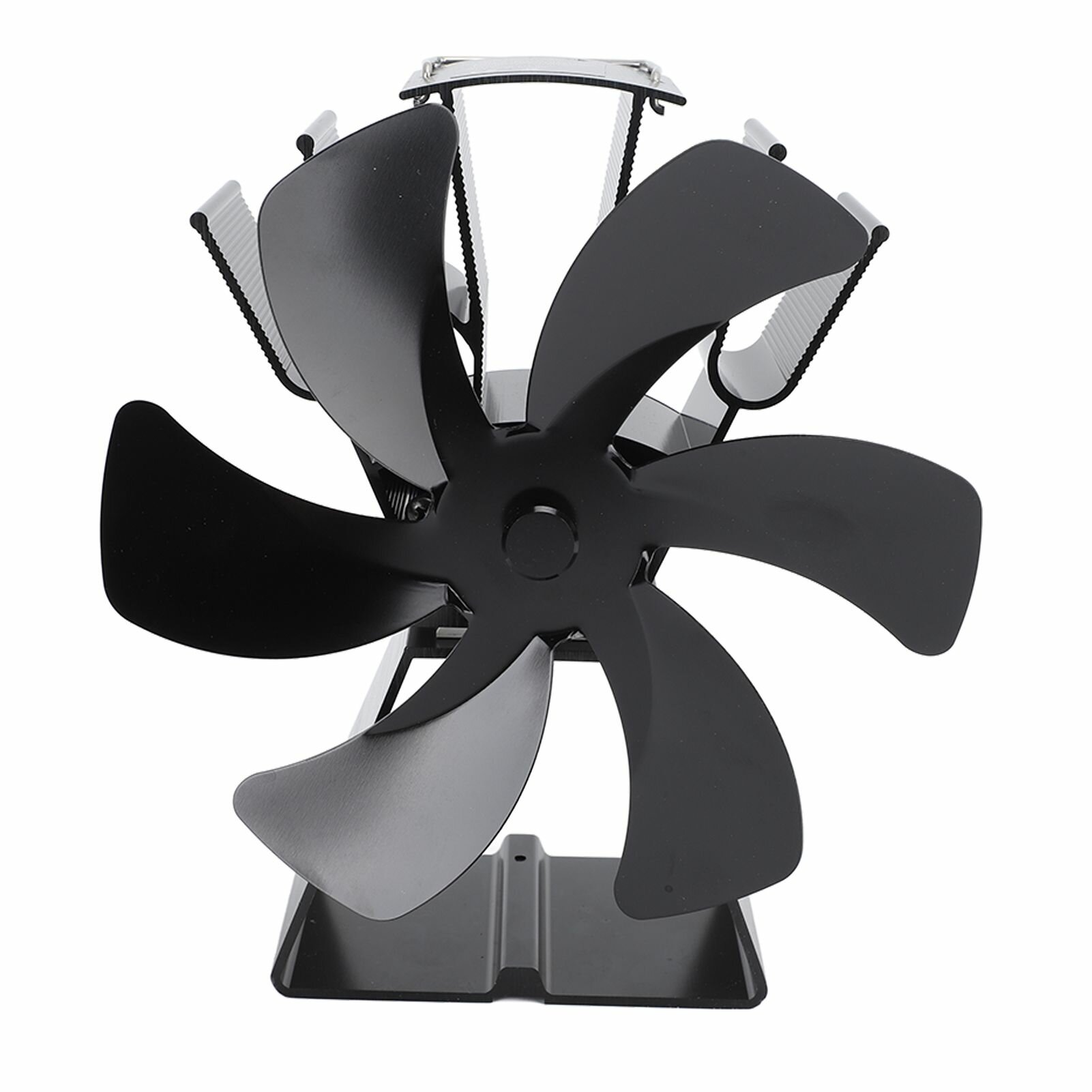 6 лопастной вентилятор с ручным управлением, черный