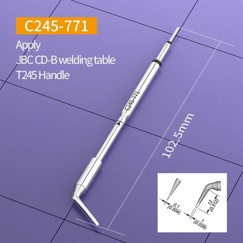Сменные наконечники для паяльника JBC C245 C245-771
