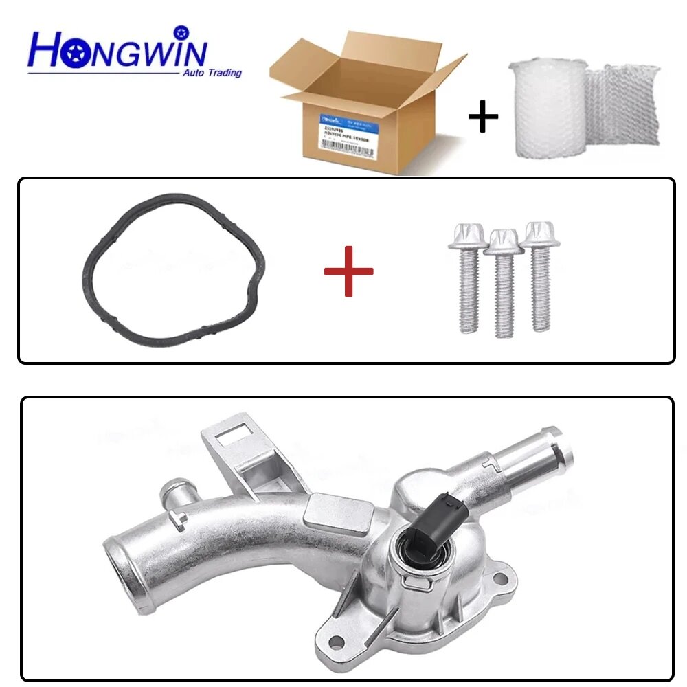 Алюминиевый корпус термостата охлаждающей жидкости двигателя для Opel Astra J Adam Corsa D Meriva B A14XEL Opel Vauxhall 25192985 1338022 55562048 Housing