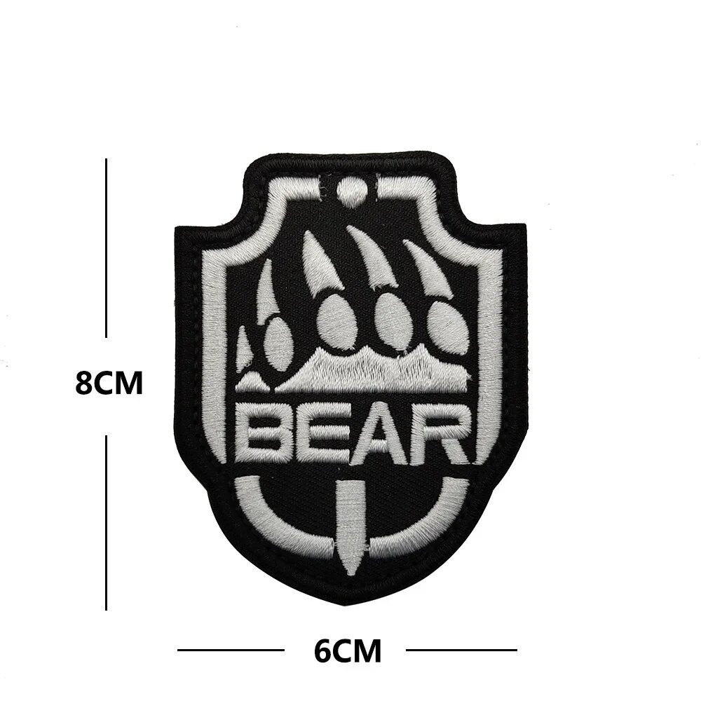 Russia Escape from Tarkov USEC BEAR PVC Патч с вышивкой V01021-4