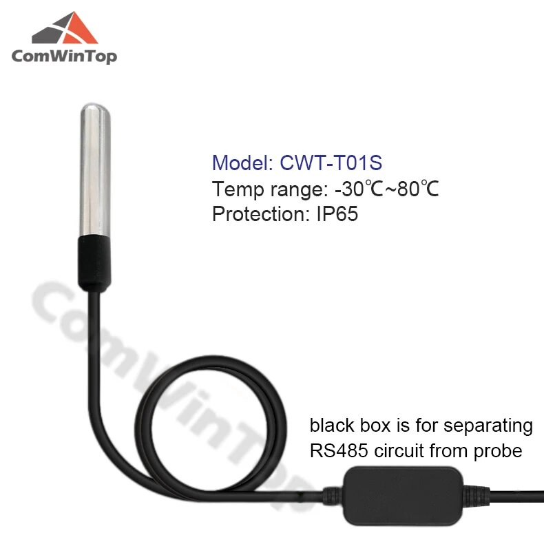 ComWinTop CWT-THxxS Водонепроницаемый датчик температуры и влажности RS485 Modbus CWT-T01S
