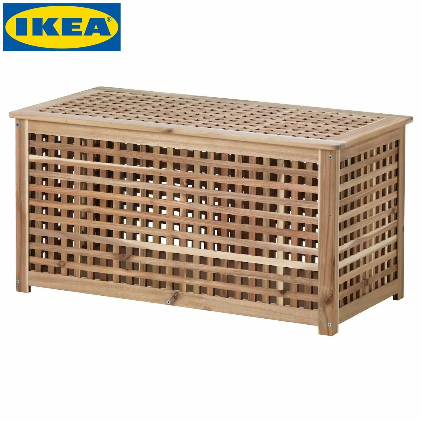 Столик прикроватный икеа ХОЛ 98x50 / сундук для хранения IKEA HOL