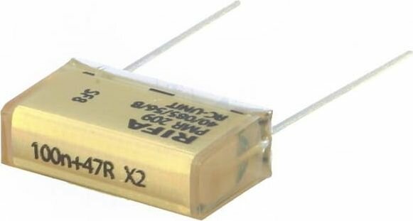 Помехоподавляющий фильтр KEMET PMR209MC6100M100R30 Фильтр RC 100Ом Монтаж THT 20П Корпус 7,6x14x24мм 100нФ 1шт