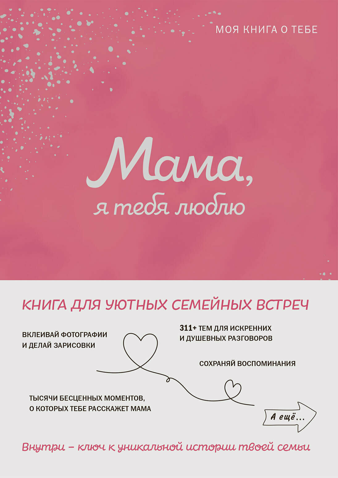 Книга "Мама, я тебя люблю! Моя книга о тебе", издательство Эксмо