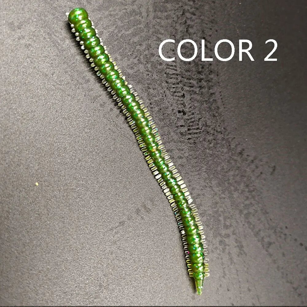 BALLEO искусственные морские черви для рыбалки 8 шт. color 2