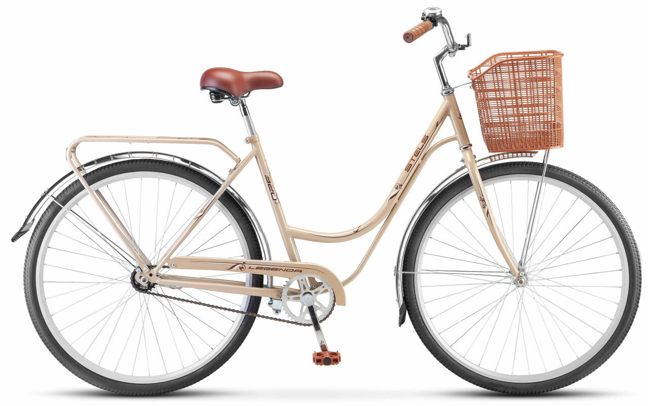 Женский велосипед Stels Legenda 320 Z010 (2025) 20" Светло-бежевый (178-185 см)