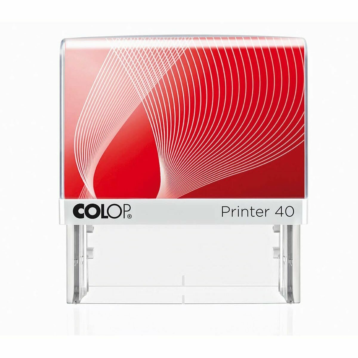Штамп самонаборный Colop Printer 40-Set-F (59х23мм, 6/4 строки, съемная рамка, текст, 2 кассы, с персонализацией)