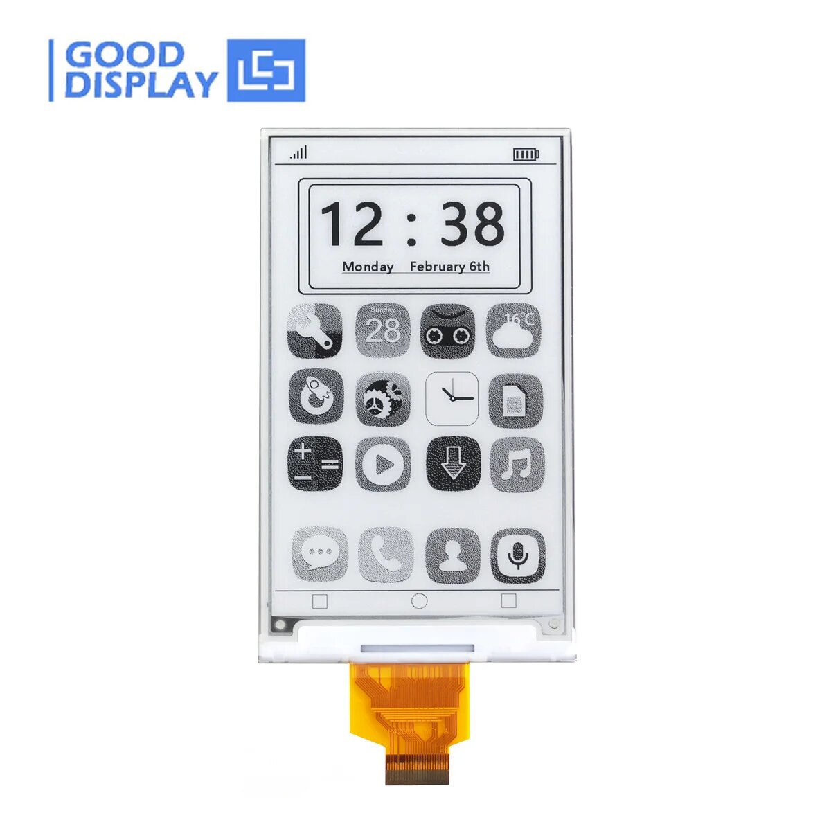 Goodisplay 4,26-дюймовый монохромный E-ink дисплей GDEQ0426T82 With Adapter Board