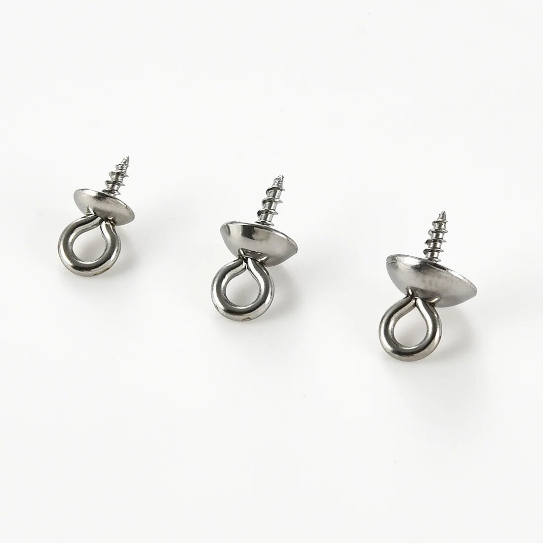 Винтовые штифты с проушиной 6x10 мм, Silver, 30шт