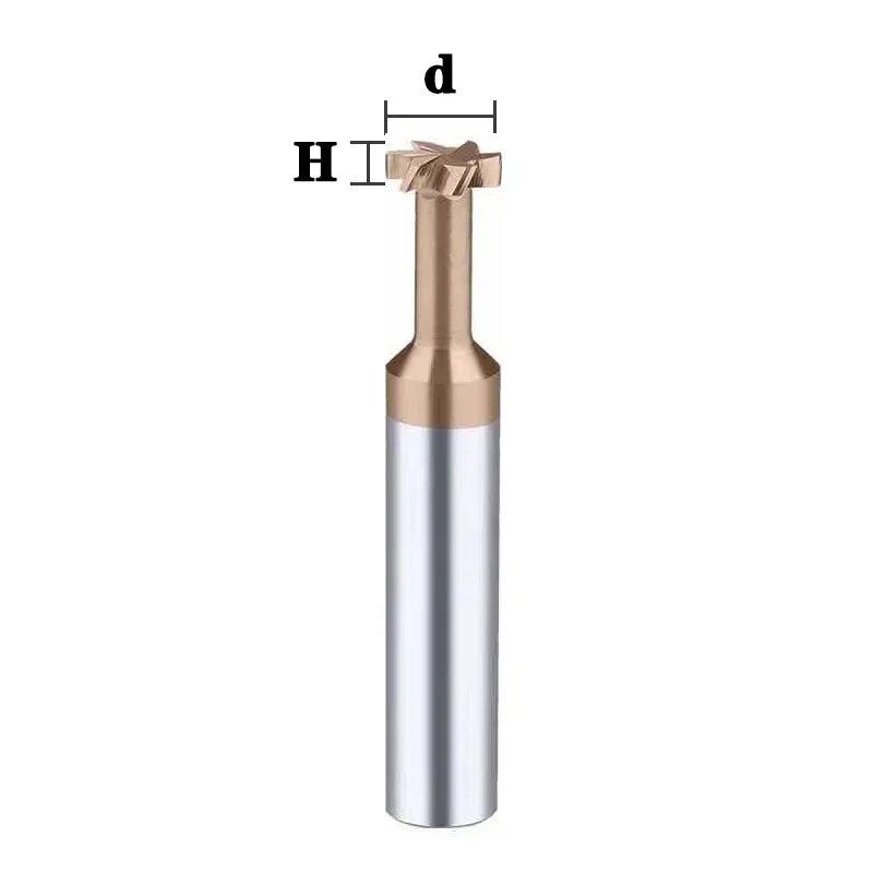 SIQICNC фрезерный станок T-solt milling cutter Coating T Slot, H 3mm, d 6mm