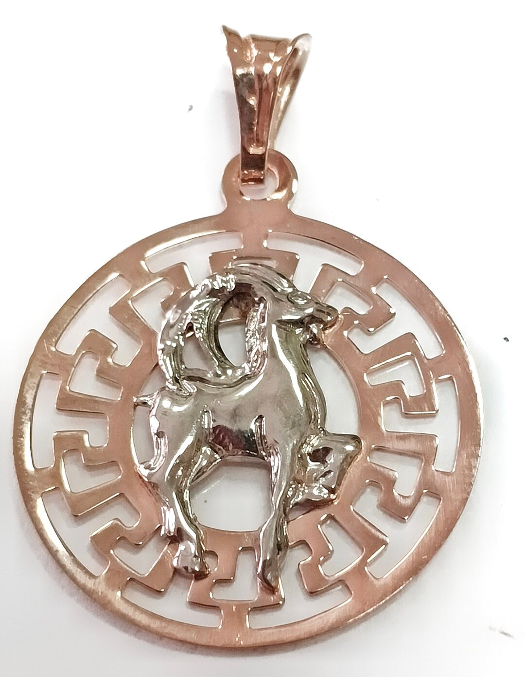 Подвеска, серебро, 925 проба, родирование, золочение