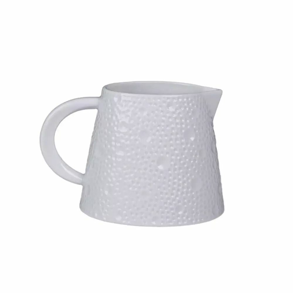Молочник Home Chef Meteorite, 11.3х8 см, белый