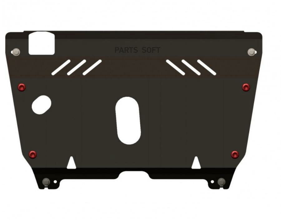 241544 SHERIFF Защита картера и КПП для TOYOTA Camry , 2 006-2 018, V50, сталь 2,0 мм