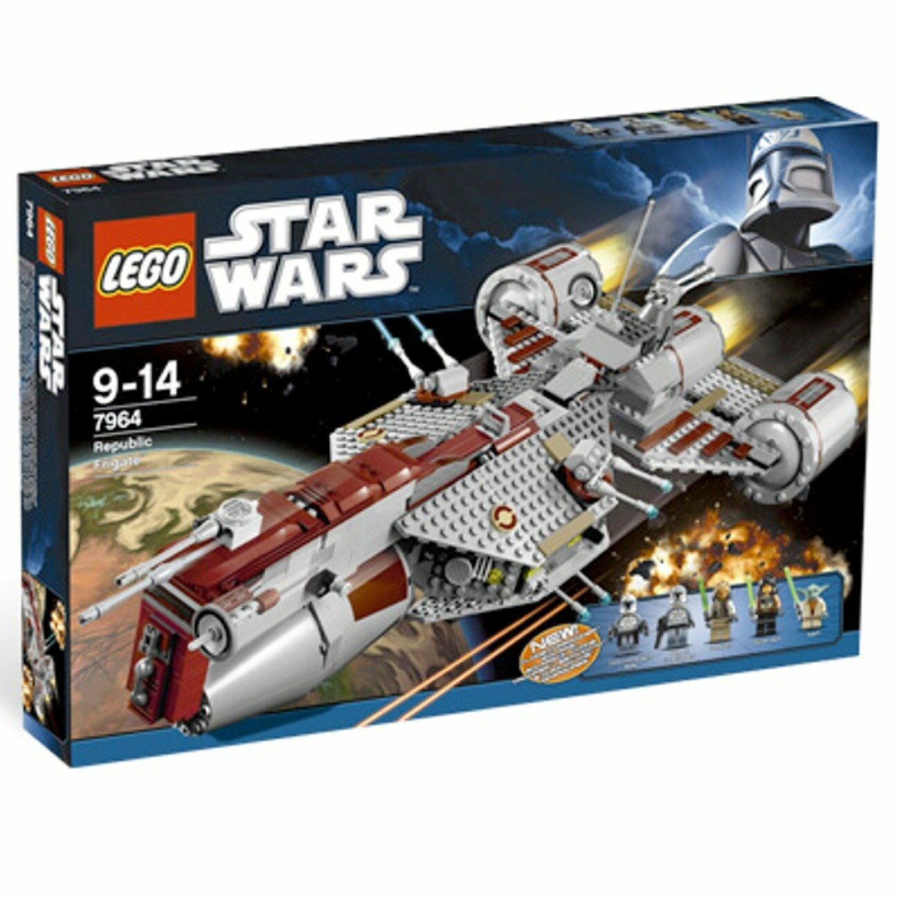 Конструктор LEGO Star Wars 7964 Республиканский фрегат