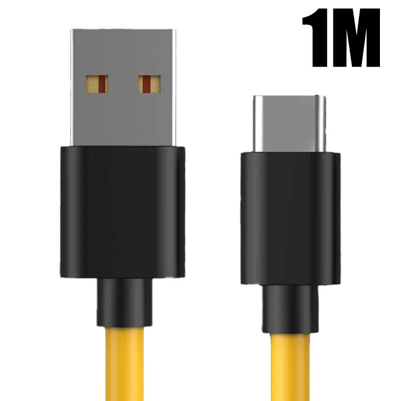 Кабель USB-C для быстрой зарядки для iPhone 16 15 Pro Max Huawei Xiaomi Samsung Провод USB A к Type-C Кабель для быстрой зарядки Кабель для передачи данных