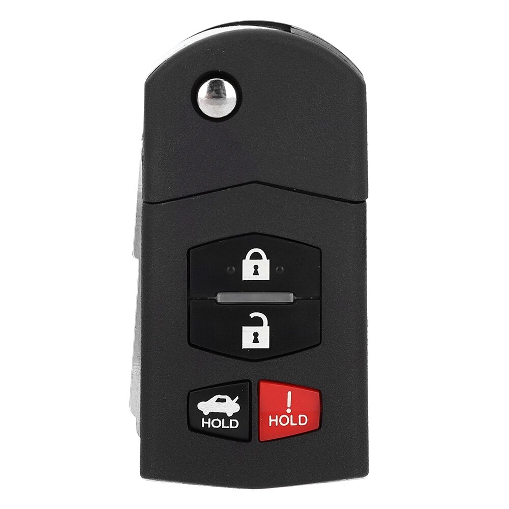 3 1 кнопки складной откидной чехол для автомобильного брелока чехол подходит для Mazda 3 5 6 RX-8 CX-7 CX-9