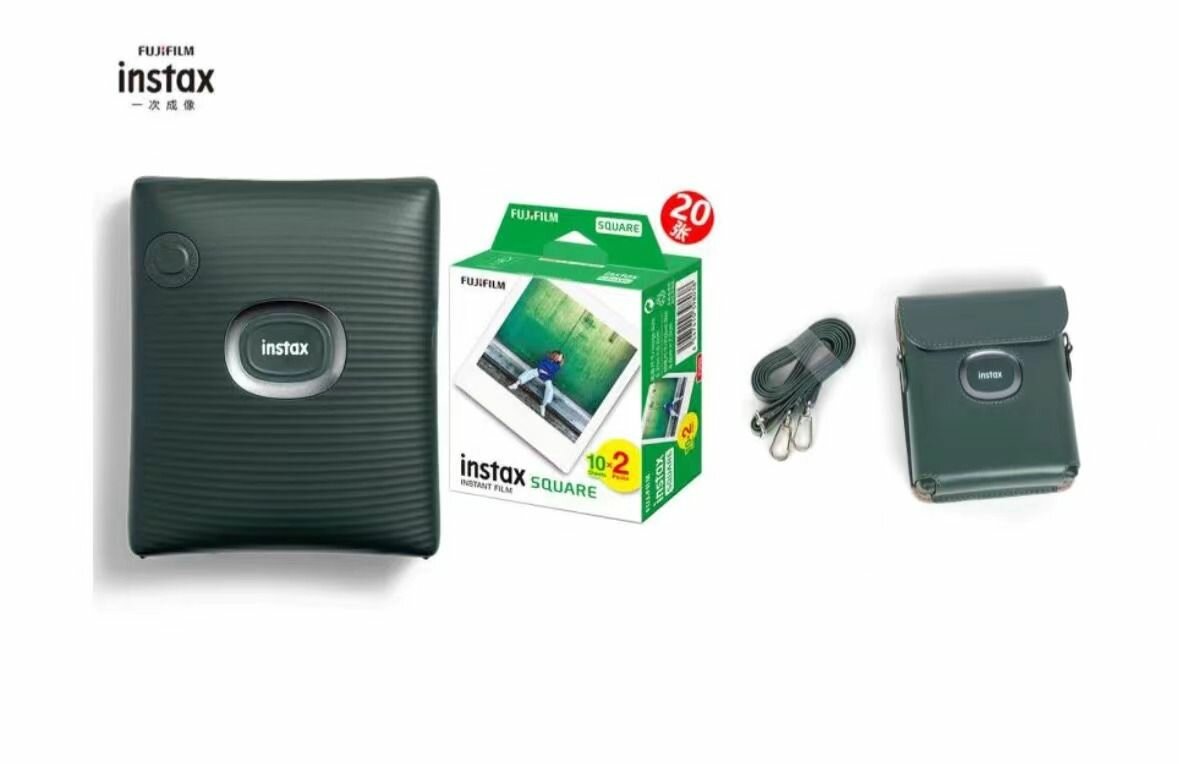 Фотопринтер Fujifilm Instax Square Link Midnight Green