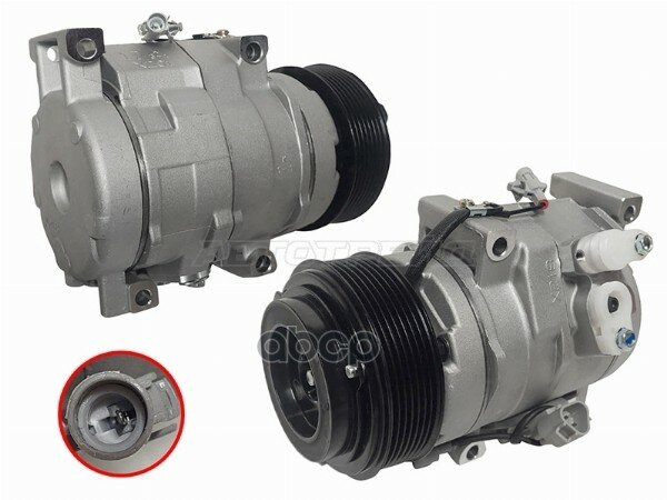 Компрессор кондиционера Toyota Land Cruiser Prado (J90, J150) 96-20 / 4Runner 09-24 Sat арт. ST-TY12-396-0