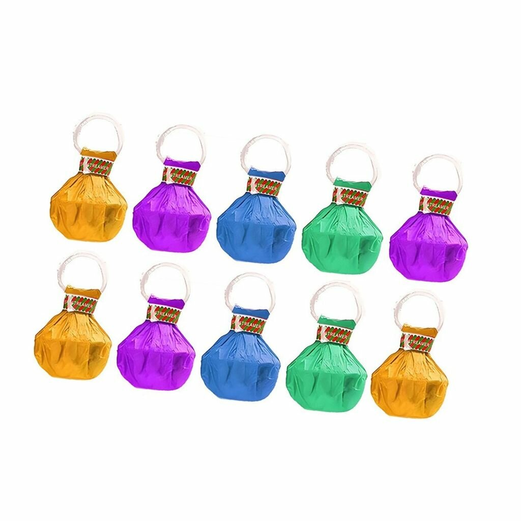 Украшения для вечеринок, Бумажные ленты для бросания - цветные - 20 голов, 10 штук