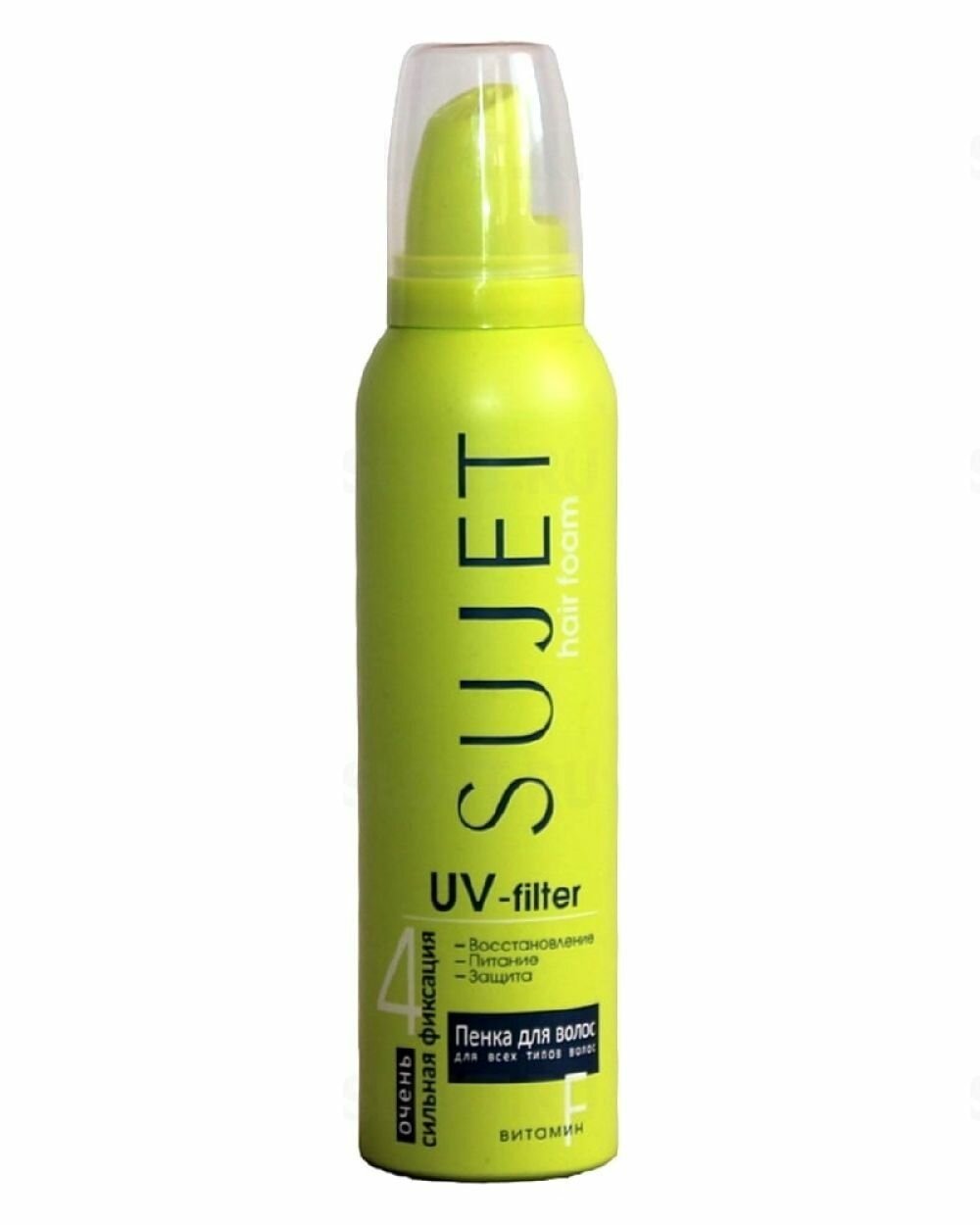 Пенка для укладки волос SUJET "Sujet", очень сильная фиксация, 160 мл, 210 см3