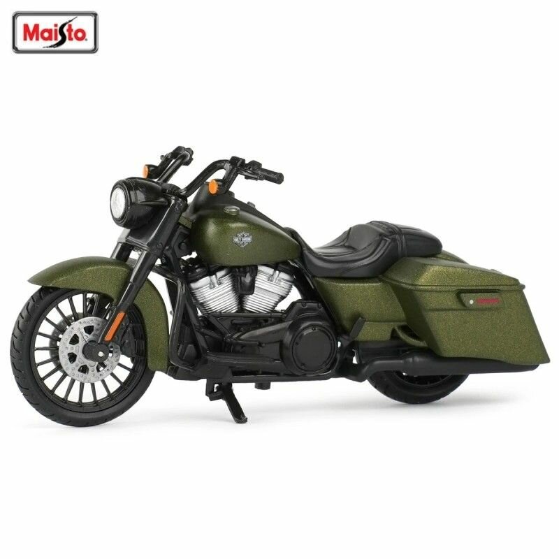 Maisto 1:18 Harley Davidson 2022 Road King Special Модель мотоцикла