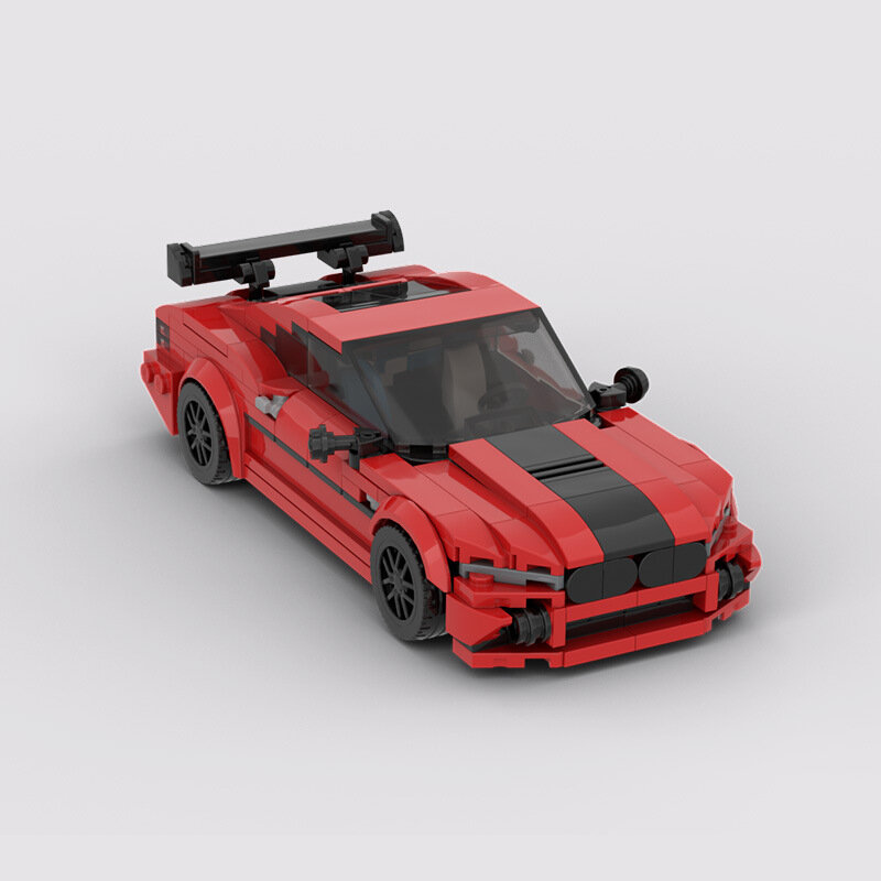 MOC набор пазлов игрушечная модель, БМВ М8 креативная сборка автомобиля, детский подарок