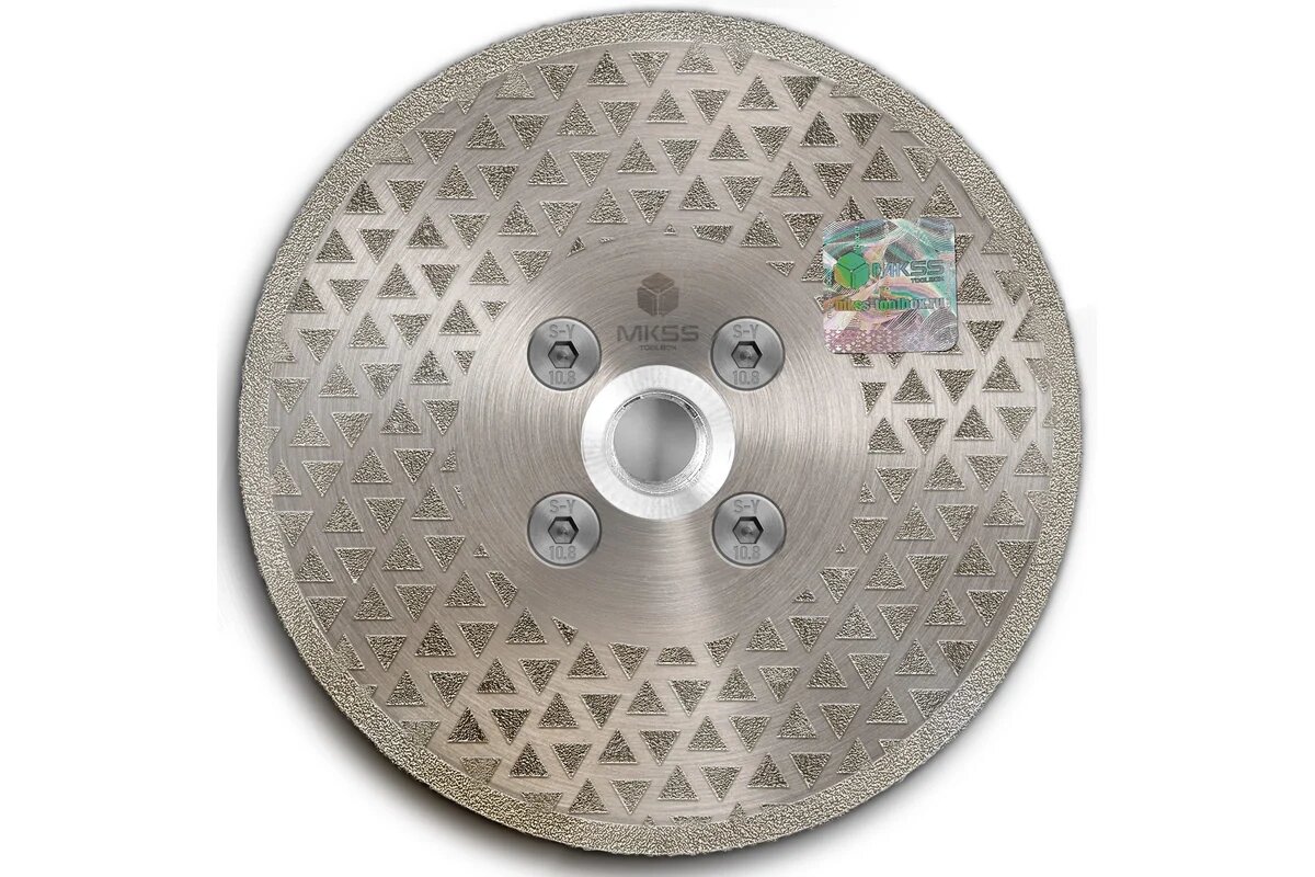 MKSS Toolbox MK-1315 Диск алмазный гальванический 125мм, с фланцем М14 MKSS MK13150125