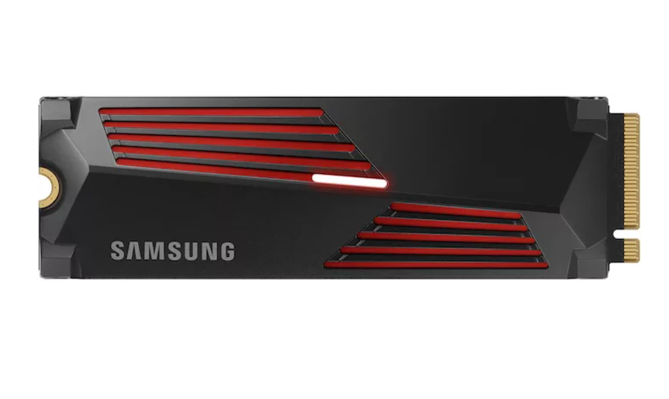 Твердотельный накопитель Samsung 990 Pro с радиатором 1TB MZ-V9P1T0CW