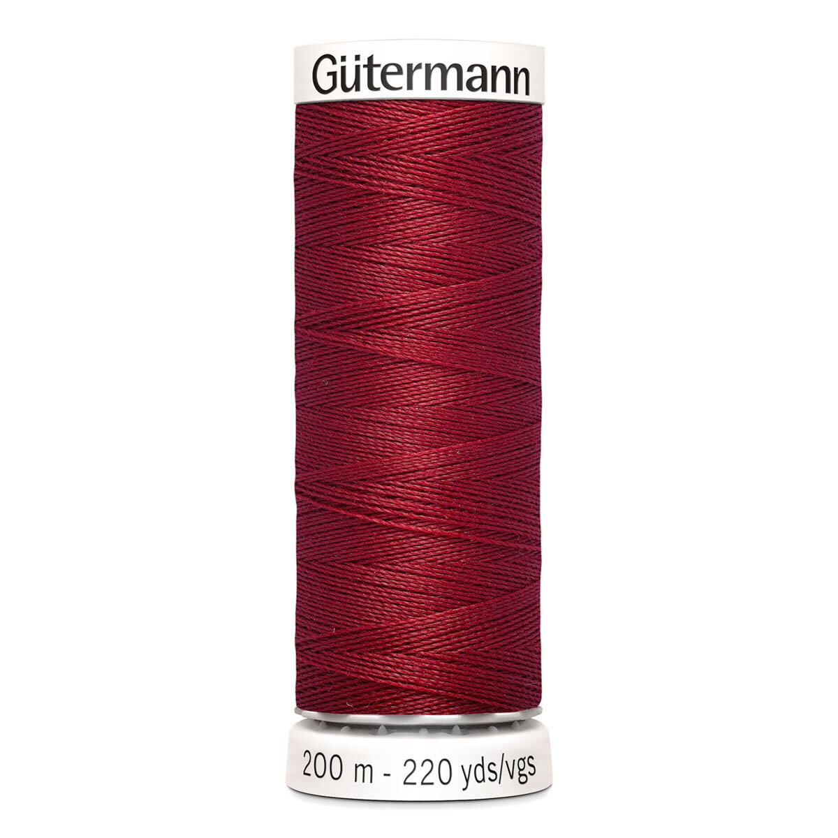 Нитки швейные для всех материалов Gutermann Sew-all, 200 м (367 тёмно-красный), 5 шт